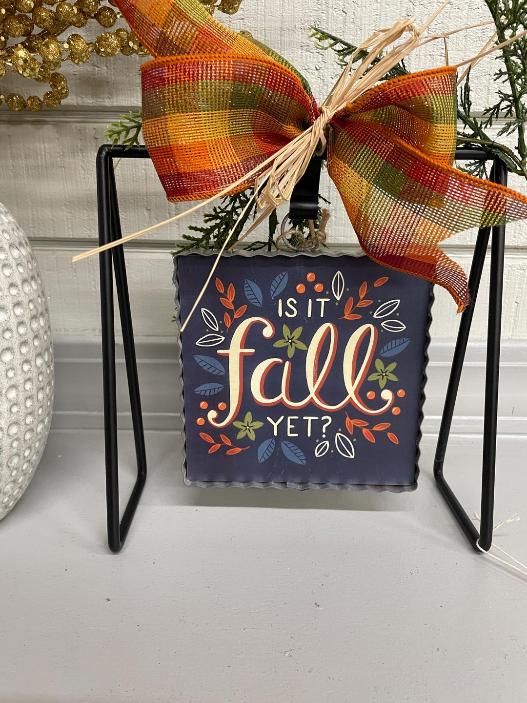 Is It Fall yet Charm - Etsy