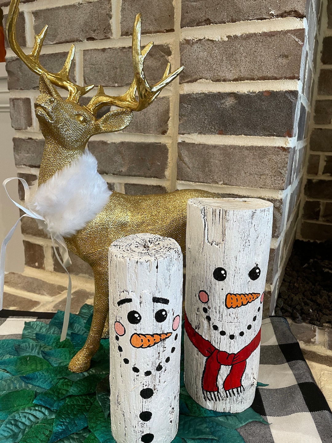 Snowmen Porch Pals/decor - Etsy