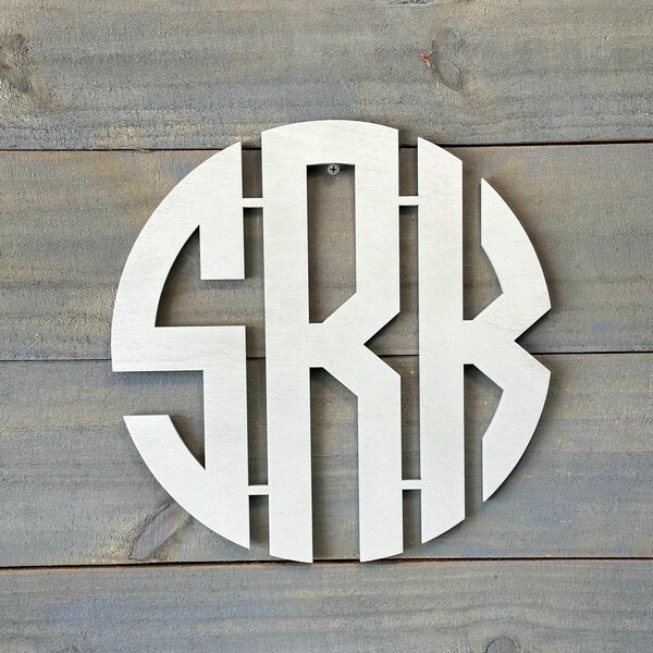 Monogram Wall Decor - Etsy