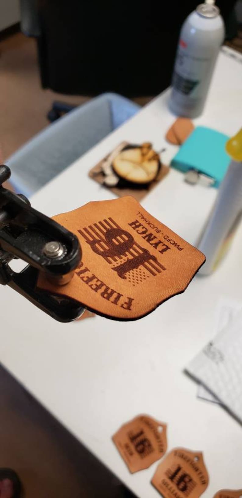 Personalized Firefighter Gift Genuine Leather Fire Helmet - Etsy