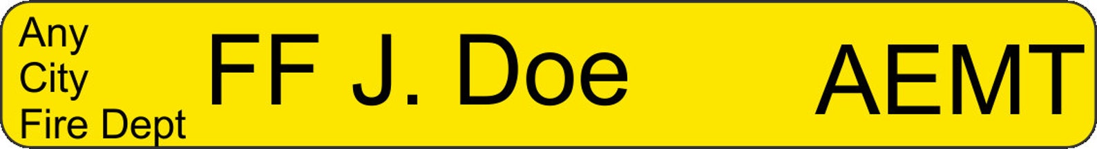 Accountability Tags for Fire Department Command - Etsy