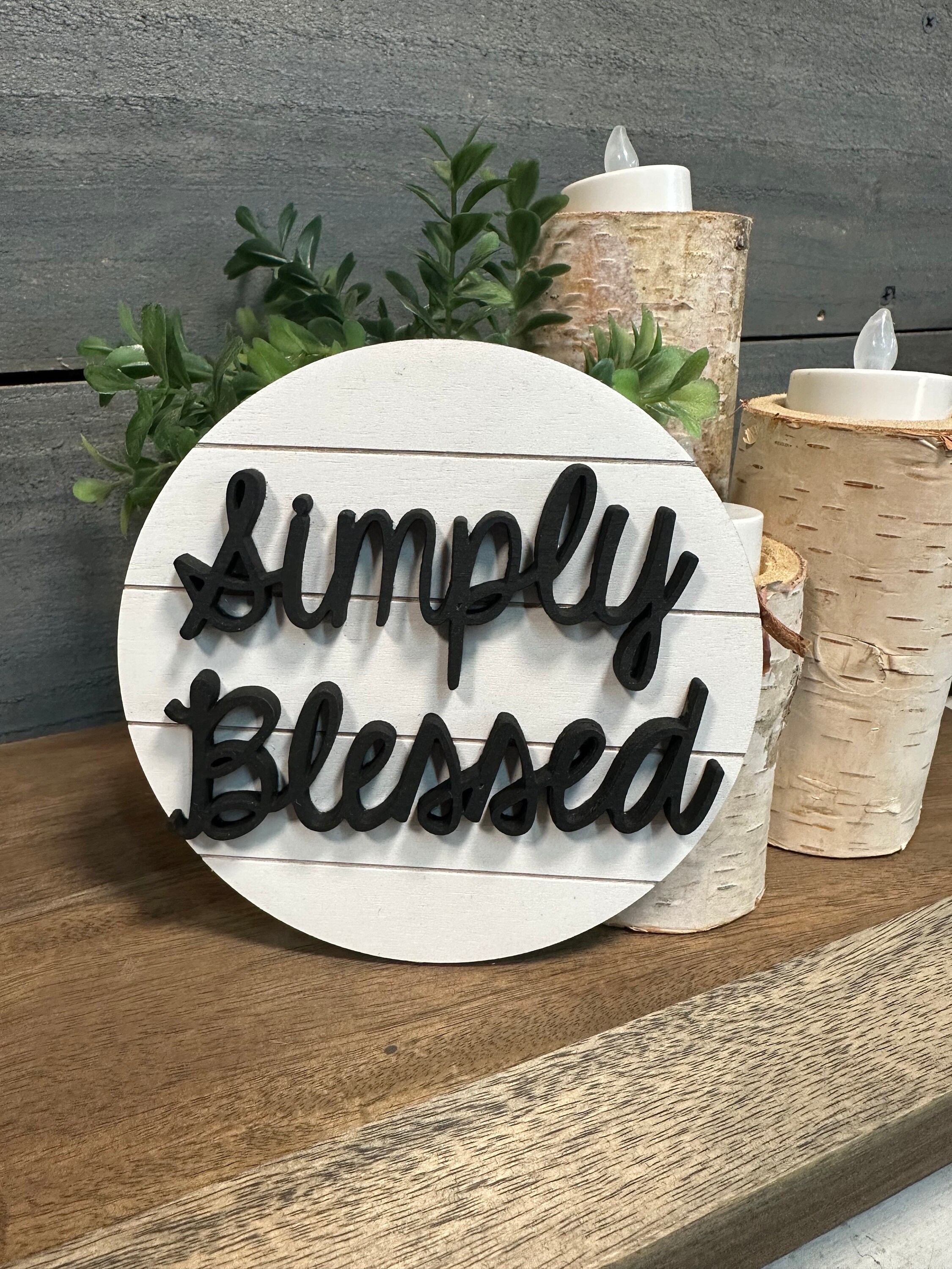 Tiered Tray Signs Farmhouse Signs Wooden Tiered Tray - Etsy