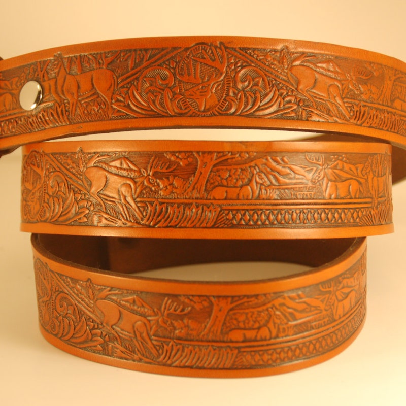 Embossed Belts - Etsy