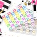 32 Neutral Watercolor Half Box Planner Stickers for Erin - Etsy