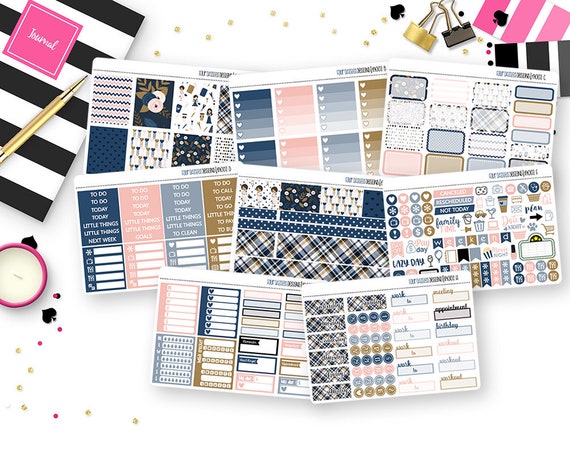 Planner Girl Collection a La Carte Planner Stickers for Erin - Etsy