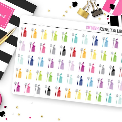 105 Laptop Computer Stickers for Erin Condren Life Planner - Etsy