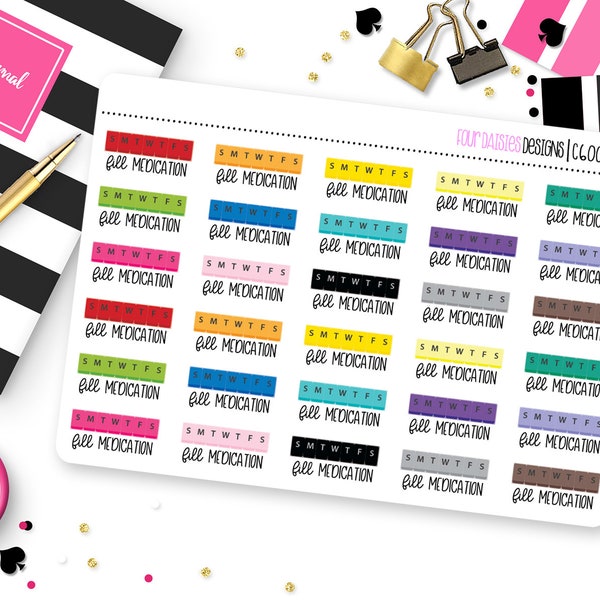 Medication Reminder - Etsy