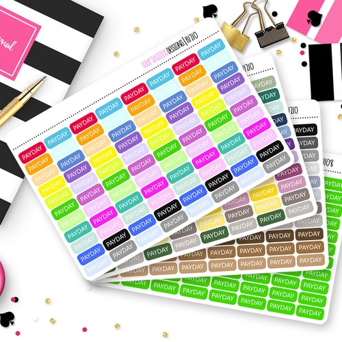 44 Work Schedule Planner Stickers for Erin Condren Life - Etsy