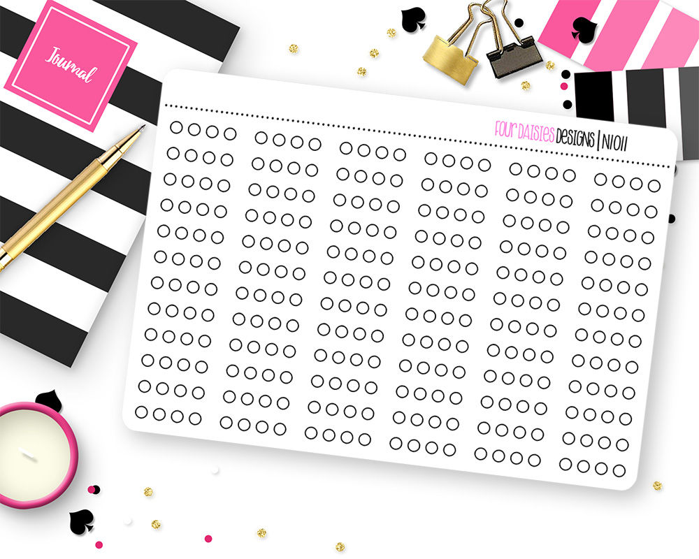 72 Half Box Checklist Strips Planner Stickers for Erin Condren | Etsy