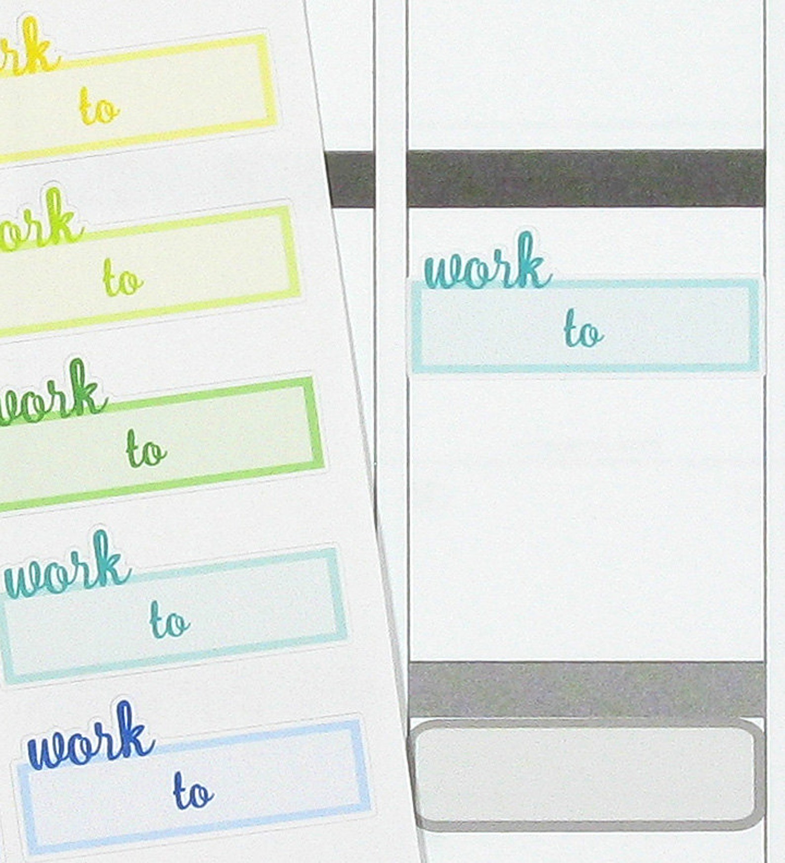 44 Work Schedule Planner Stickers for Erin Condren Life Planner, Plum ...