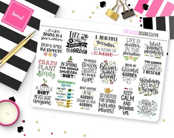 Motivational Quotes Planner Stickers for Erin Condren Life Planner ...