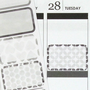 32 Neutral Watercolor Half Box Planner Stickers for Erin Condren Life ...