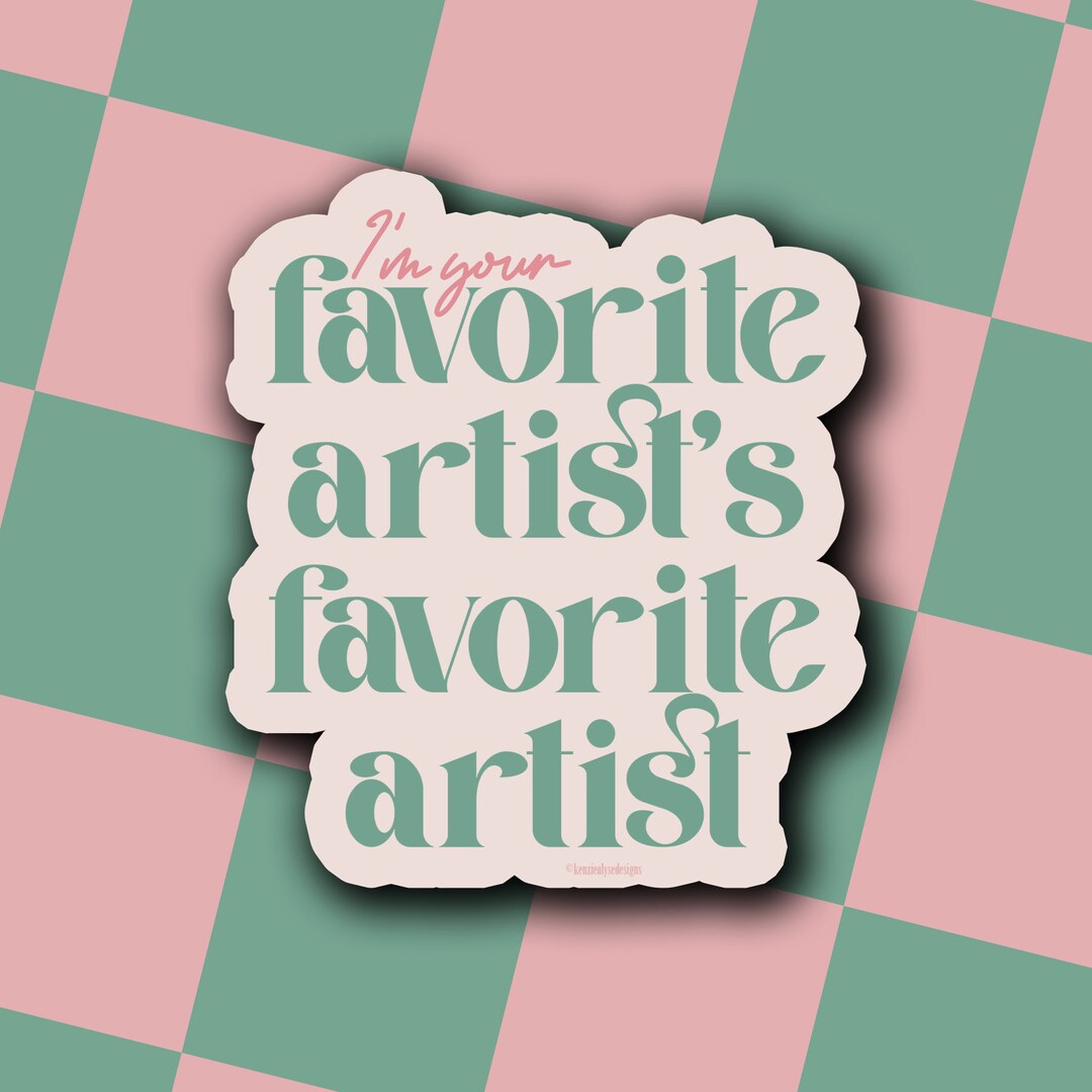 Chappell Roan Your Favorite Artists Favorite Artist Sticker - Free ...