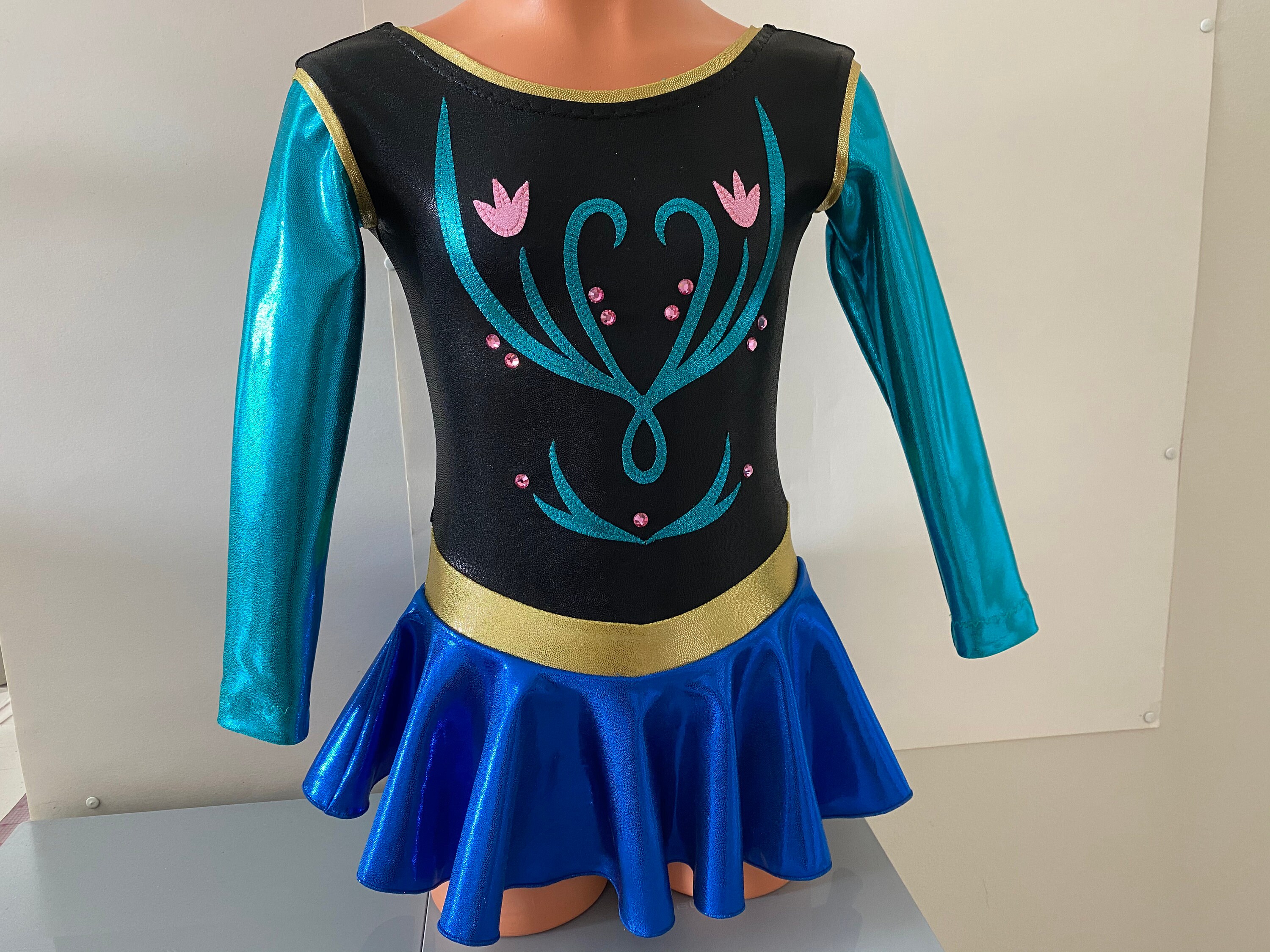 Anna Frozen Blue Dress Skirt
