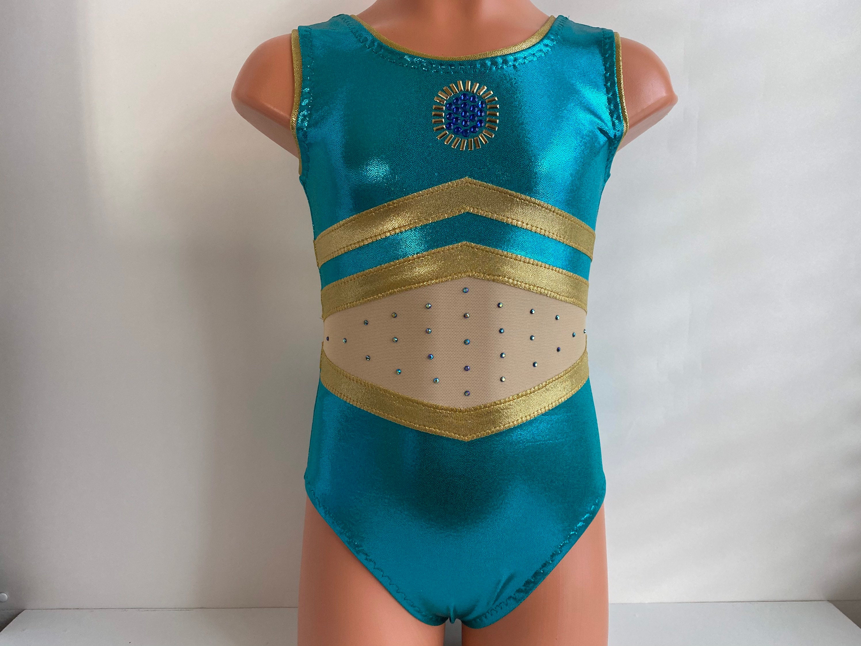 Jasmine From Aladdin Inspired Leotard For Gymnastics Or Dance Etsy