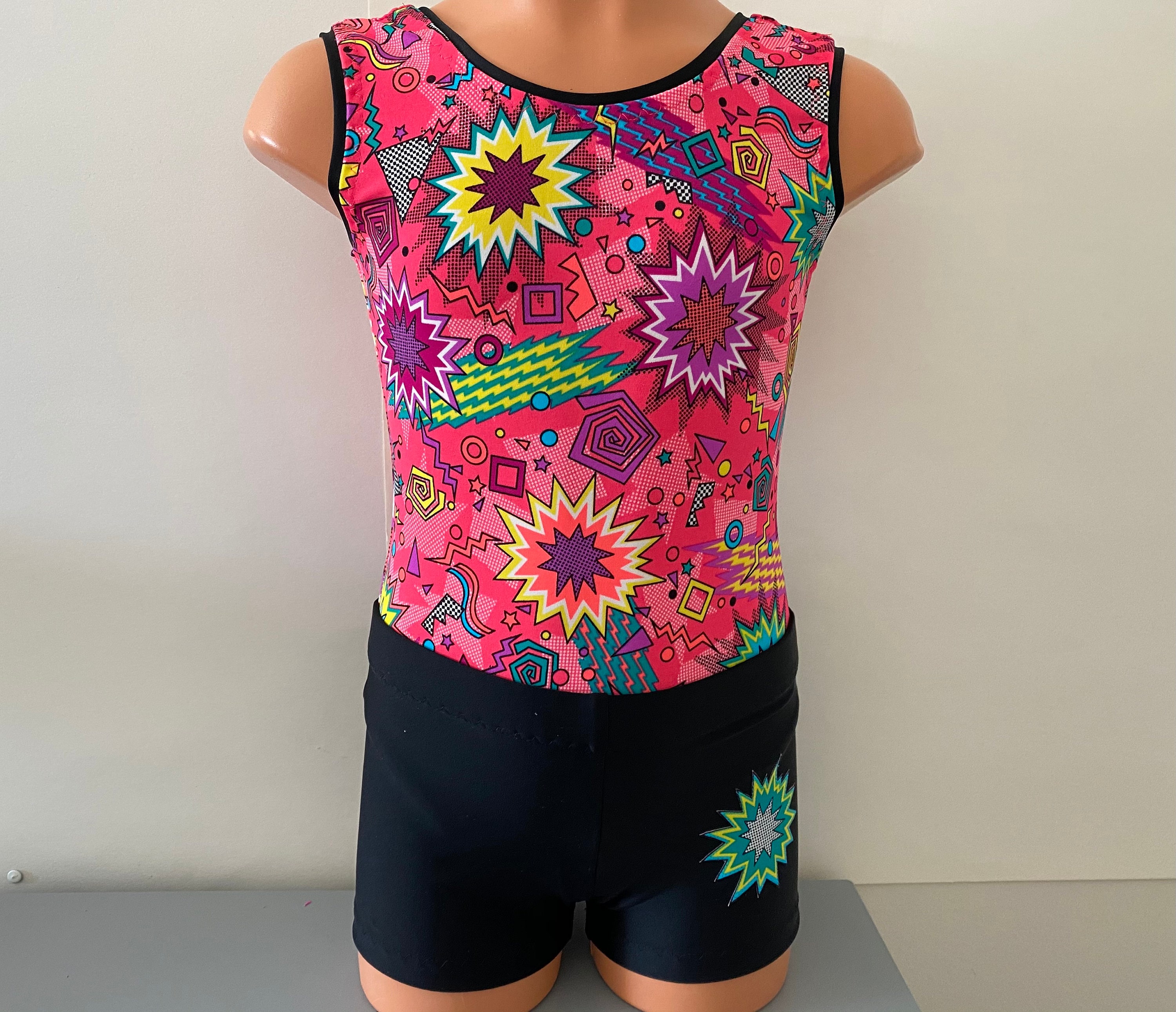 Gymnastics Leotards With Shorts