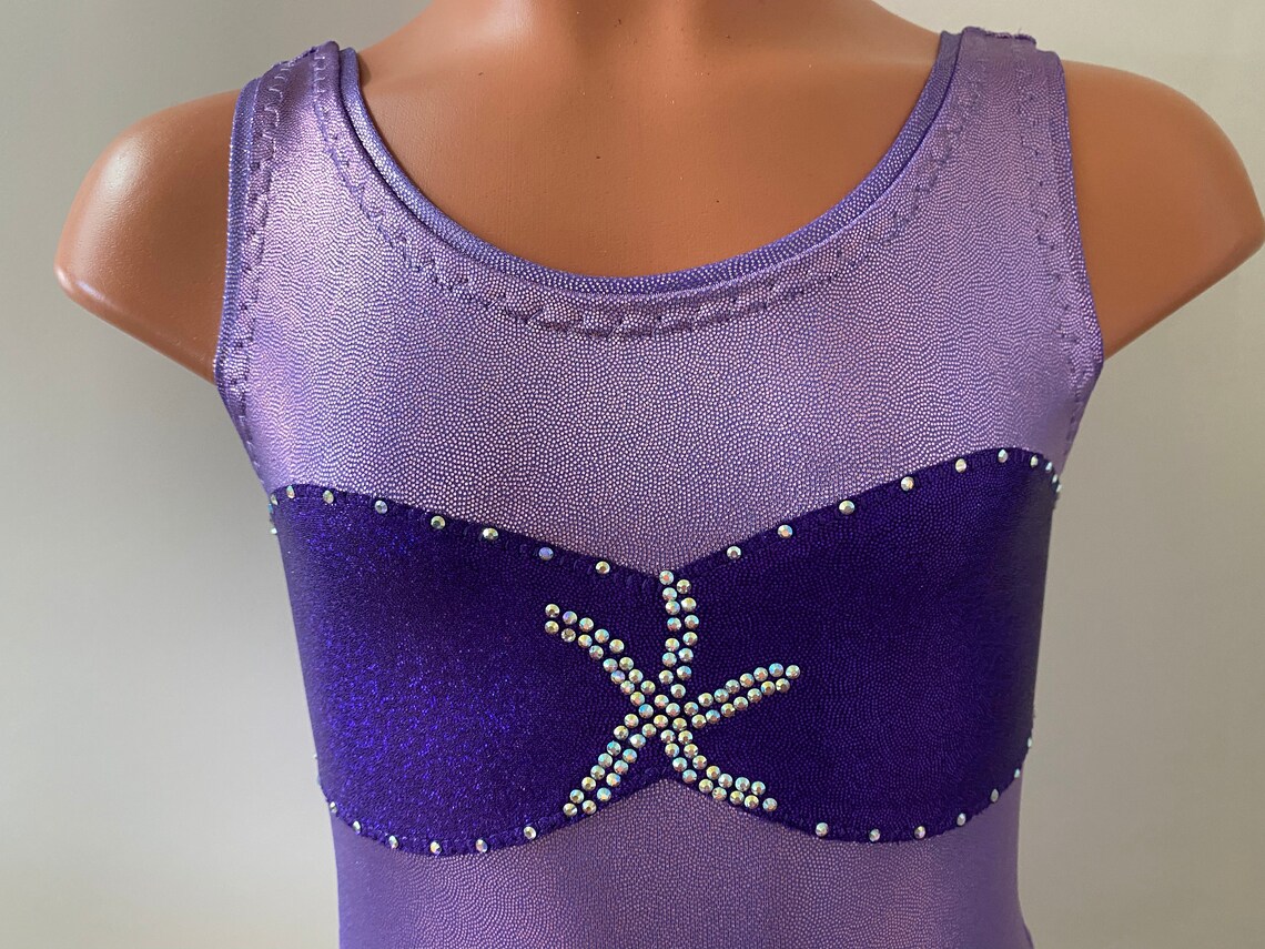 Mermaid Leotard for Gymnastics or Dance 2T 3T Girls 4 8 - Etsy