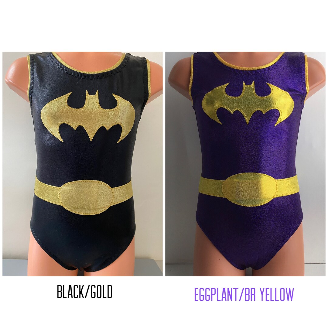 Super Heroine Leotard 2 Color Combinations Gymnastics Leotard Dance ...
