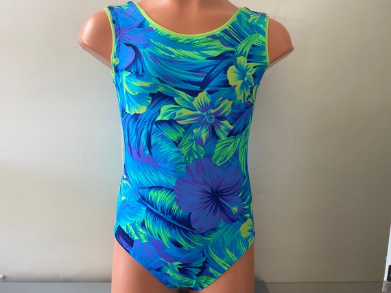 Hawaiian Print Leotard Gymnastics or Dance 1T 2T 3T - Etsy