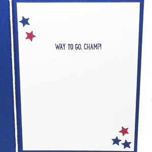 114-hockey Male Happy Birthday Card, Way to Go, Champ! Card, Boy, Man ...
