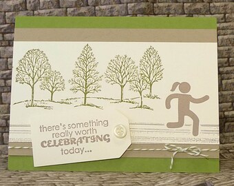 Runner birthday card | Etsy