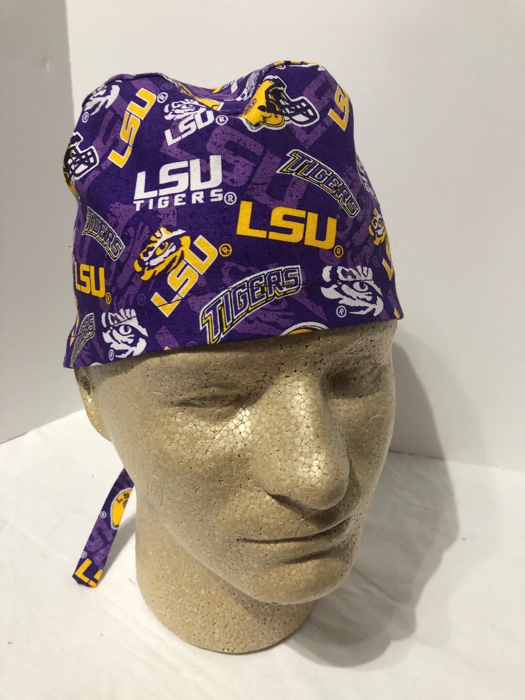 LSU Surgical Scrub Cap - Etsy