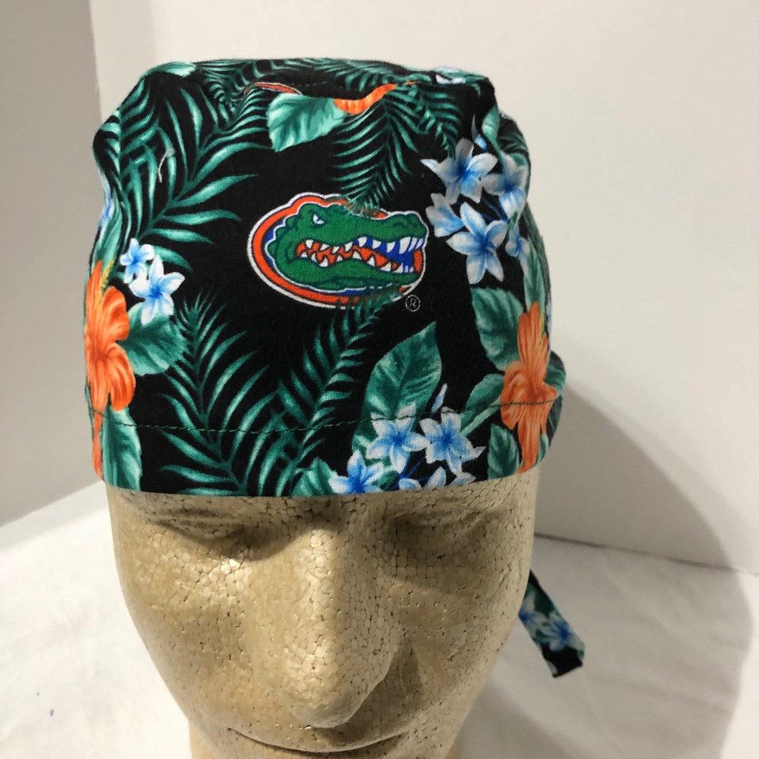Tropical Gators Scrub Cap - Etsy