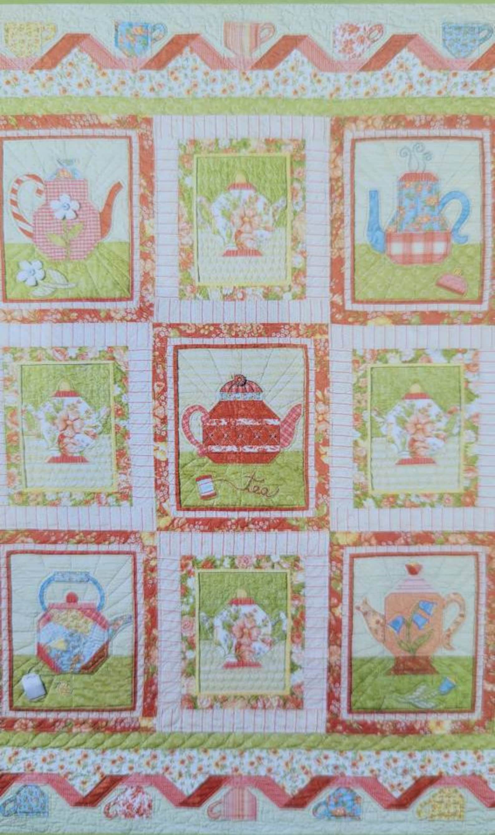 Sweet Tea Quilt Pattern the Quilt Co. Set of 6 Sweet Tea | Etsy