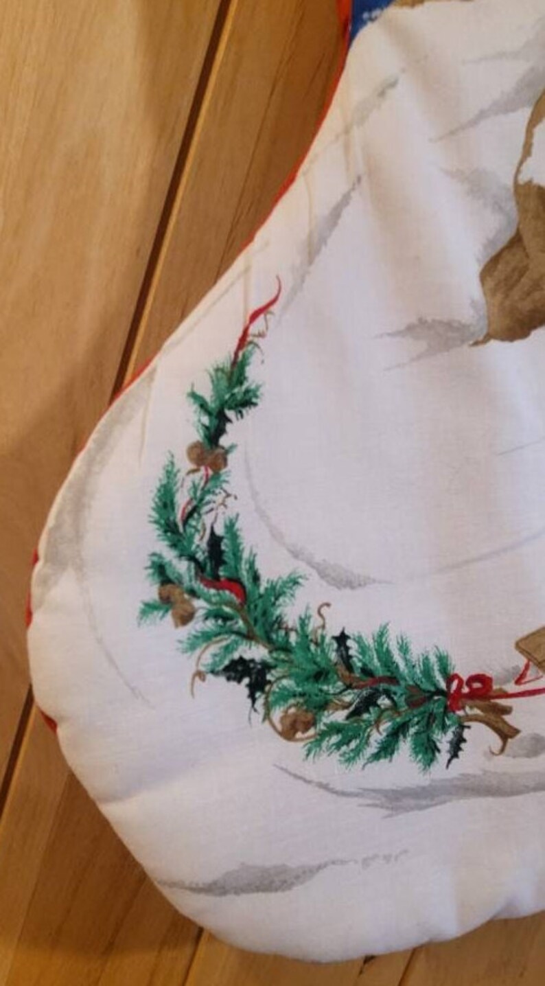 Jumbo Cranston Sewn Christmas Stocking 32/ Little Mouse - Etsy