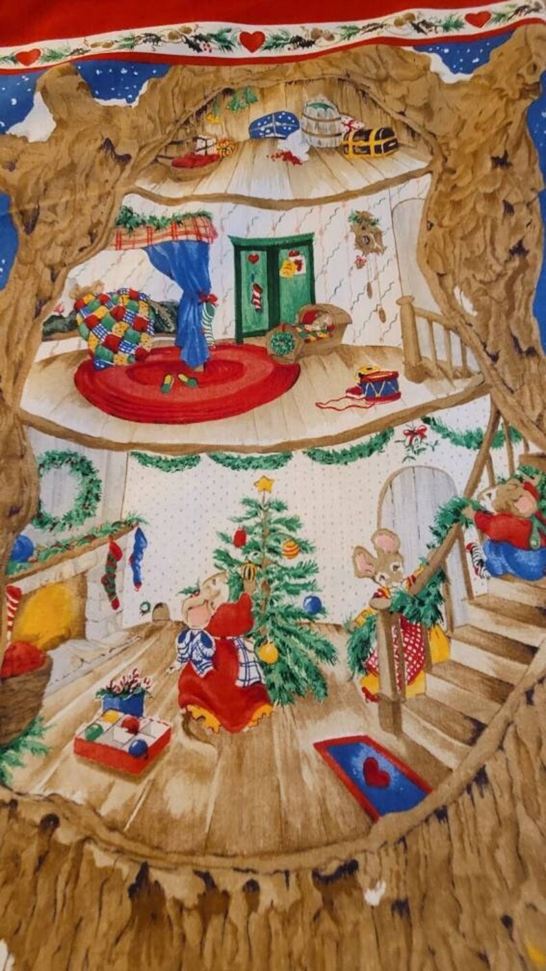 Jumbo Cranston Sewn Christmas Stocking 32/ Little Mouse - Etsy