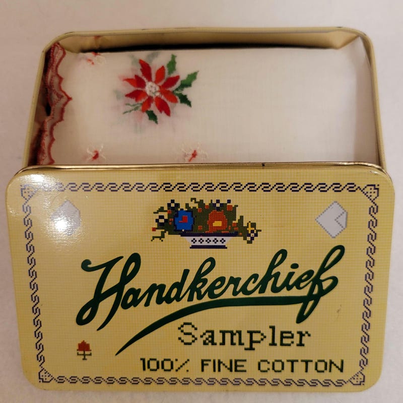 Hankie Box - Etsy