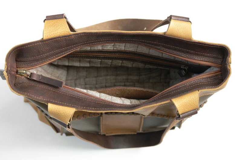 Lederen Dutch Design Handtas - Etsy