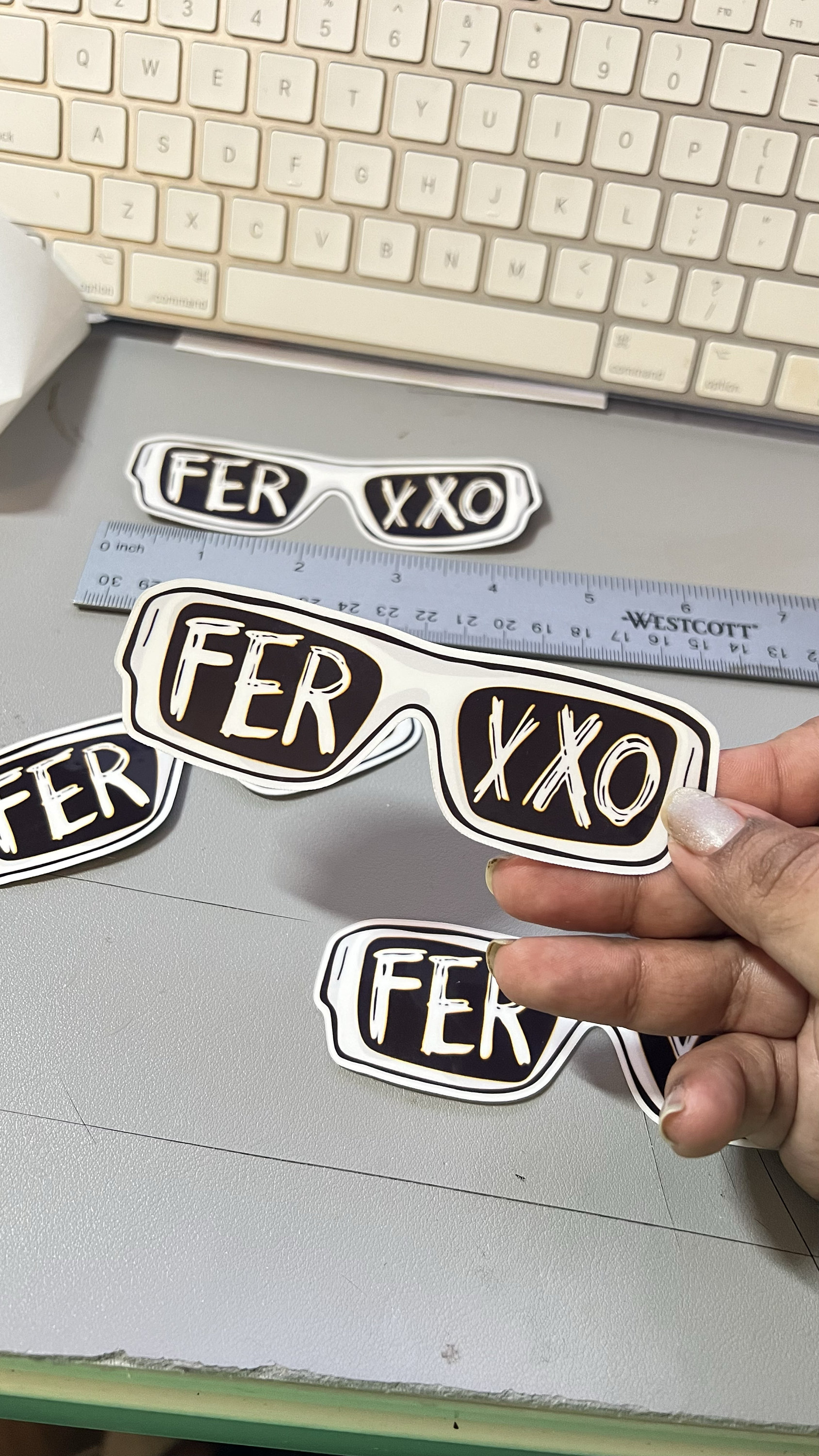 Feid Ferxxo Sticker Feid Glasses Ferxxo Glases Sticker, 47% OFF