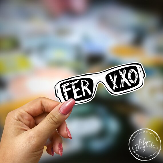 Feid Ferxxo Sticker Feid Glasses Ferxxo Glases Sticker, 47% OFF