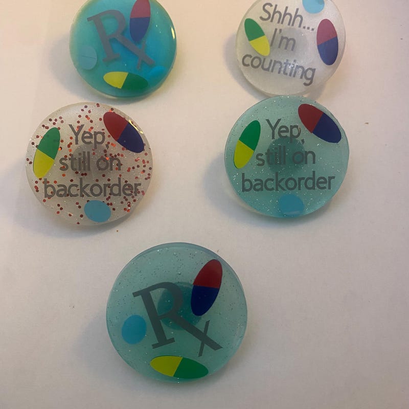 Pharmacy Lapel Pin - Etsy