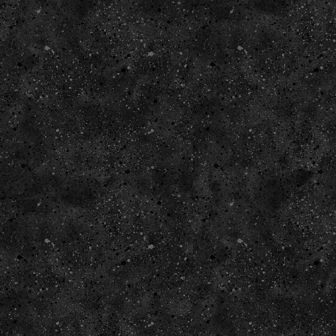 Black Spatter Texture 108 Fabric by Wilmington, 7127-999, 100% Cotton ...
