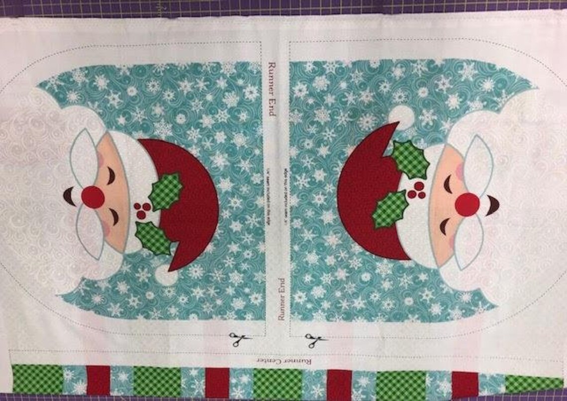 Christmas Cheer 36 X 44 Panel Runner Patrick - Etsy