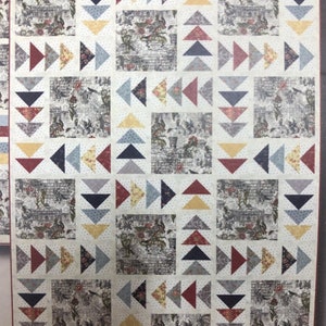 Reminiscence Throw quilt kit Moda Fabrics by Doug Leko | Etsy