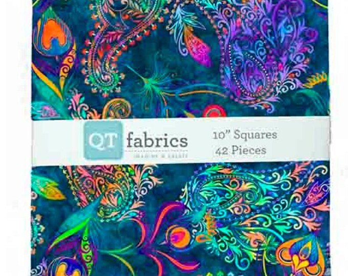 Eclectica Evolution 10" Squares by Dan Morris for Quilting Treasures ...