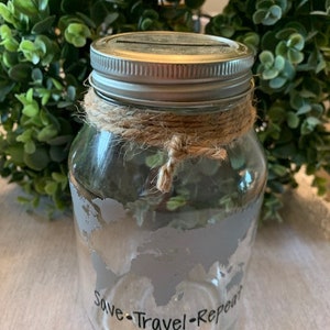 Travel Fund Jar - Etsy