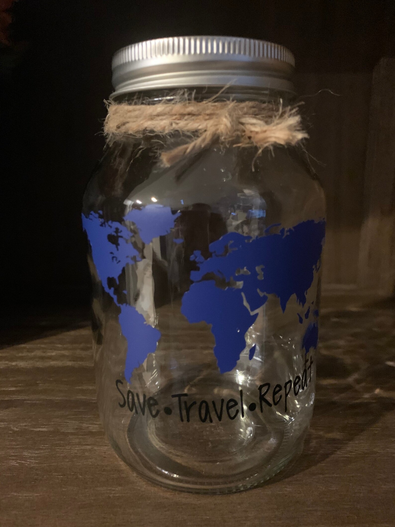 Travel Fund Jar - Etsy