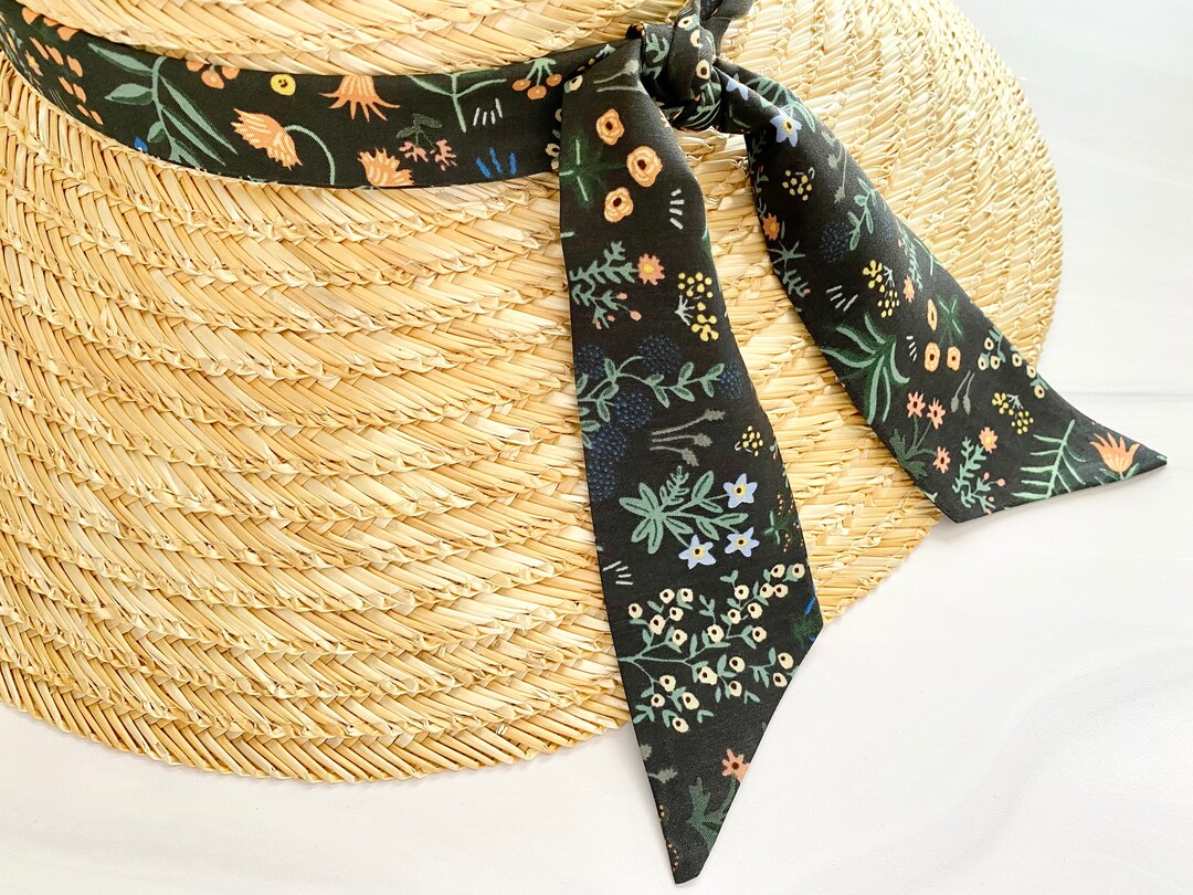 Rifle Paper Co Skinny Scarf, Purse Scarf, Purse Bow, Tie Headband for ...