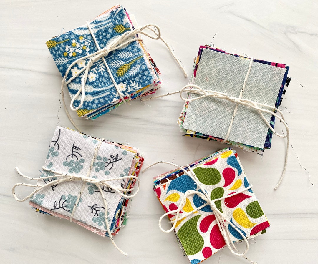 Mystery Mini Charm Pack | Mini Charm Pack 2.5 Inch 50 Count | Pre Cut ...