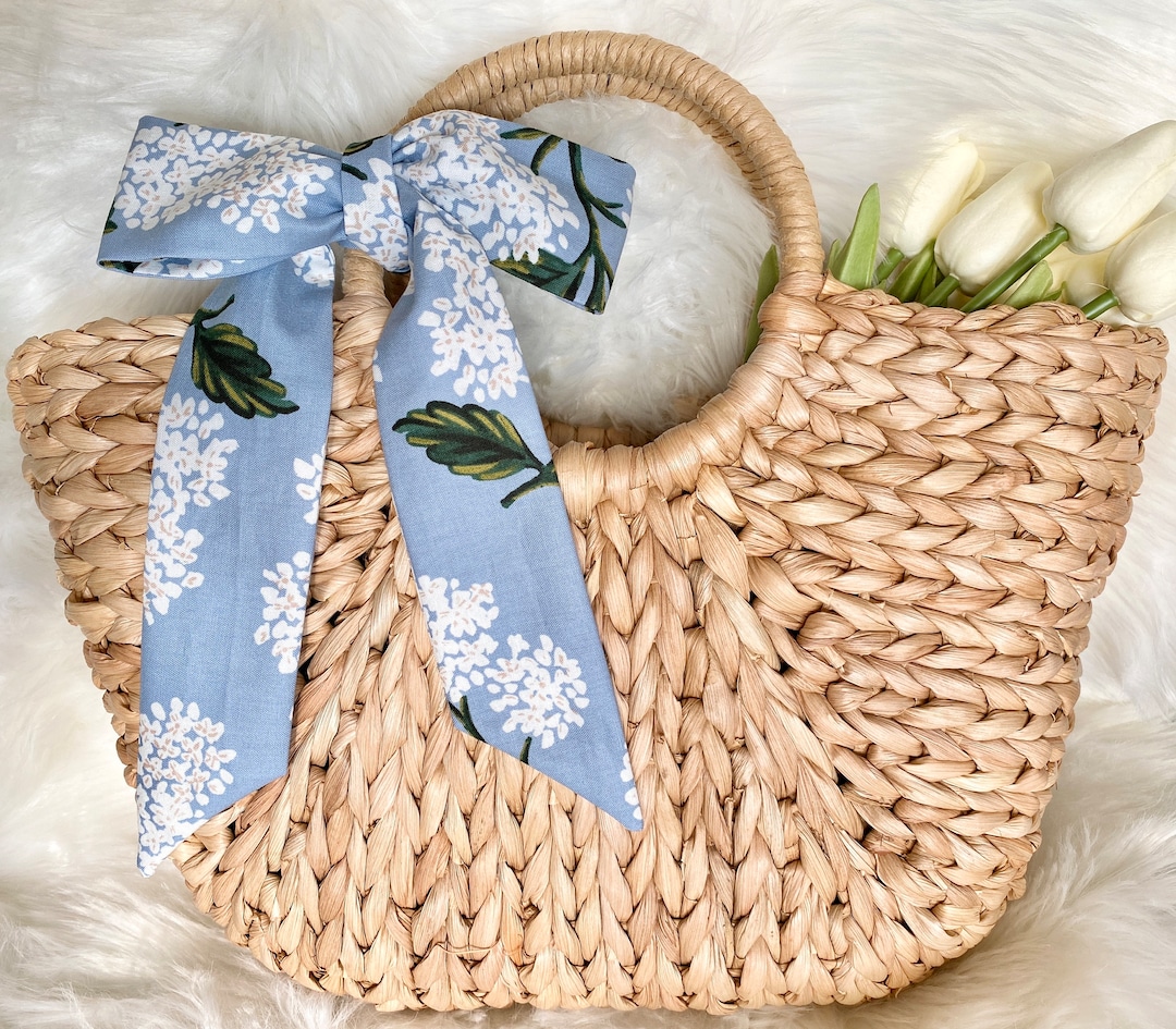 Rifle Paper Co Skinny Scarf, Purse Scarf, Tie Headband for Women ...