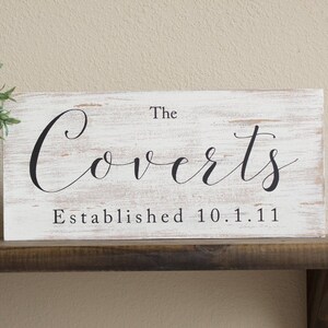 Family Name Sign Rustic Last Name Sign Rustic Wooden Sign - Etsy