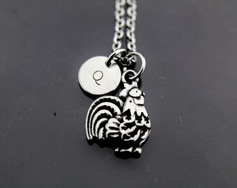 Rooster pendant | Etsy