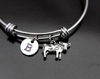 Cow bracelet | Etsy