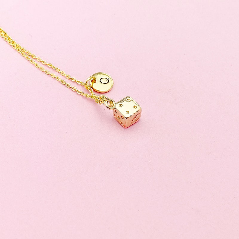 Dice Necklace - Etsy