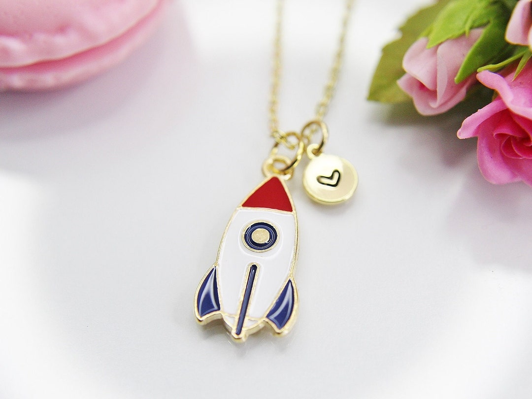 Rocket Necklace, Spacecraft Aircraft Vehicle Rocket Necklace Gifts ...
