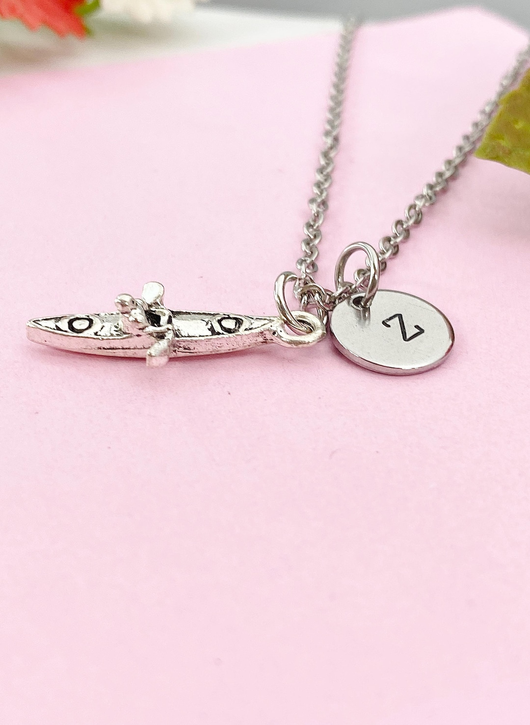 Crew Oar Boat Charm Silver Necklace, Rowing Crew Gifts, N6219S - Etsy